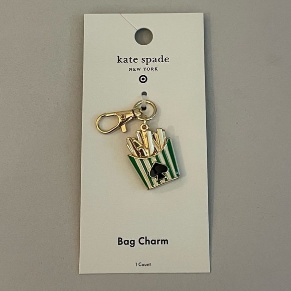 kate spade | Bags | Kate Spade X Target French Fry Bag Charm Keychain ...
